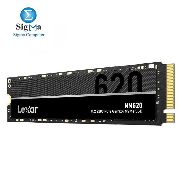 Lexar NM620 512GB M 2 2280 PCIe Gen3x4 NVMe SSD Up To 3500MB s Read