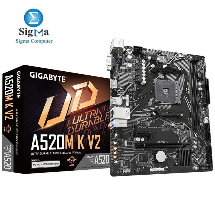 GIGABYTE A520M K V2 Socket AM4 Motherboard - Gigabyte | 2999 EGP ...