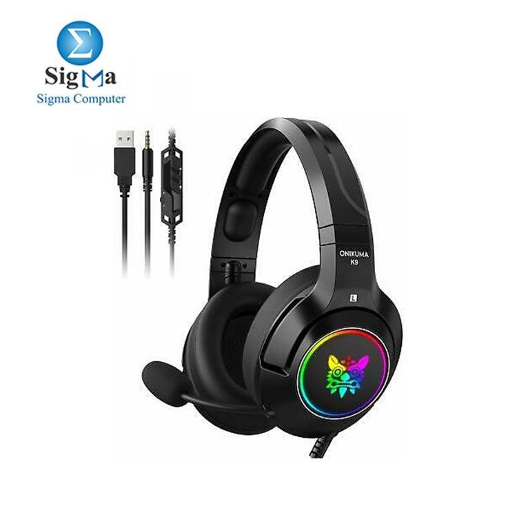 ONIKUMA K9 Gaming Headset for Laptop/ PS4/Xbox One Controller casque PC ...