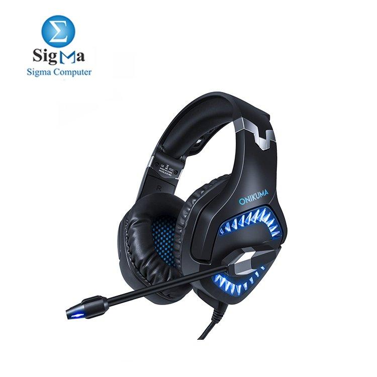 ONIKUMA (K1 Camouflage Gaming Headset(BLUE) - ONIKUMA | 375 EGP (37% ...