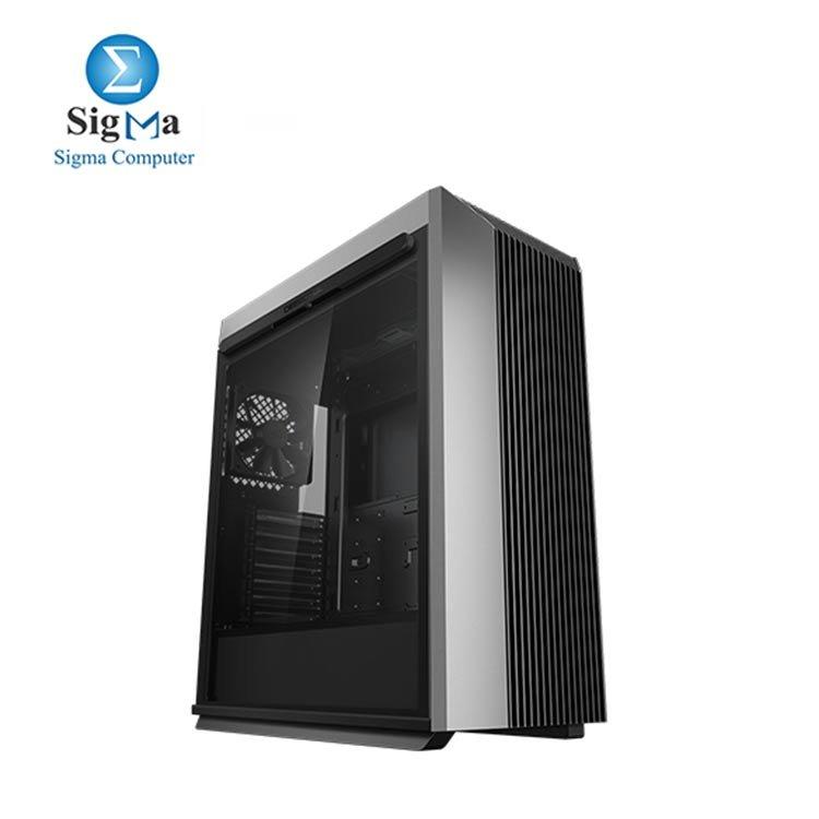 DeepCool CL500 Mid-Tower ATX Case High Airflow Mesh Front Panel I/O USB ...