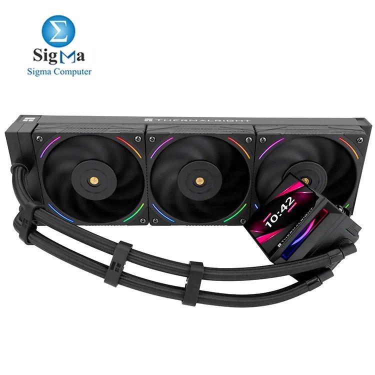 Thermalright Hyper Vision 360 ARGB Black – 360mm AIO, 6400 RPM pump ...