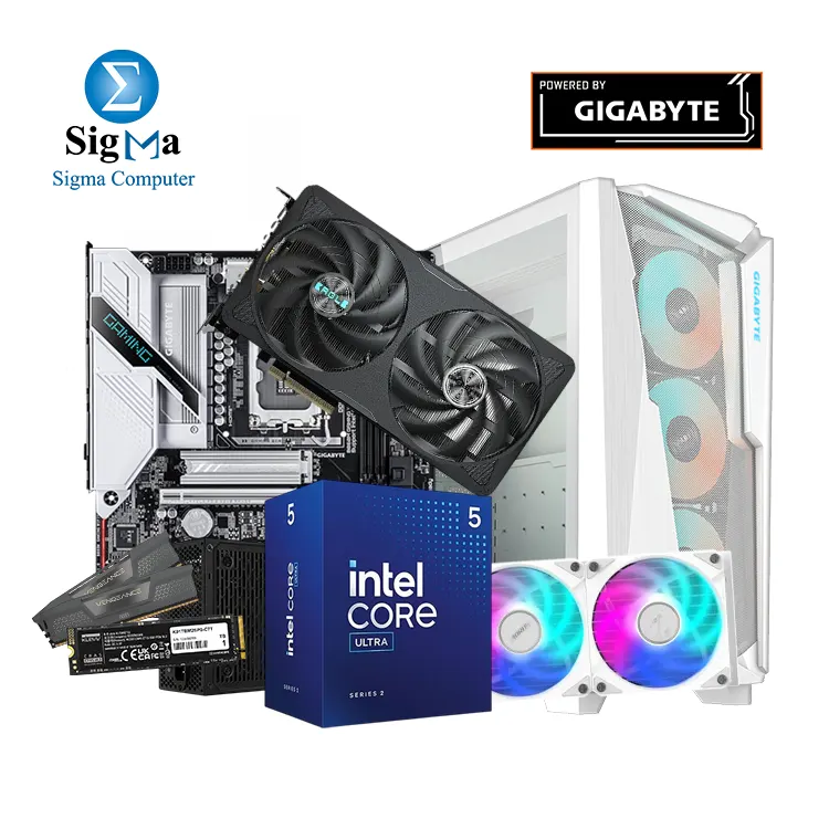 Powered by Gigabyte Build - Intel Core Ultra 5 225F - GIGABYTE B860M ...
