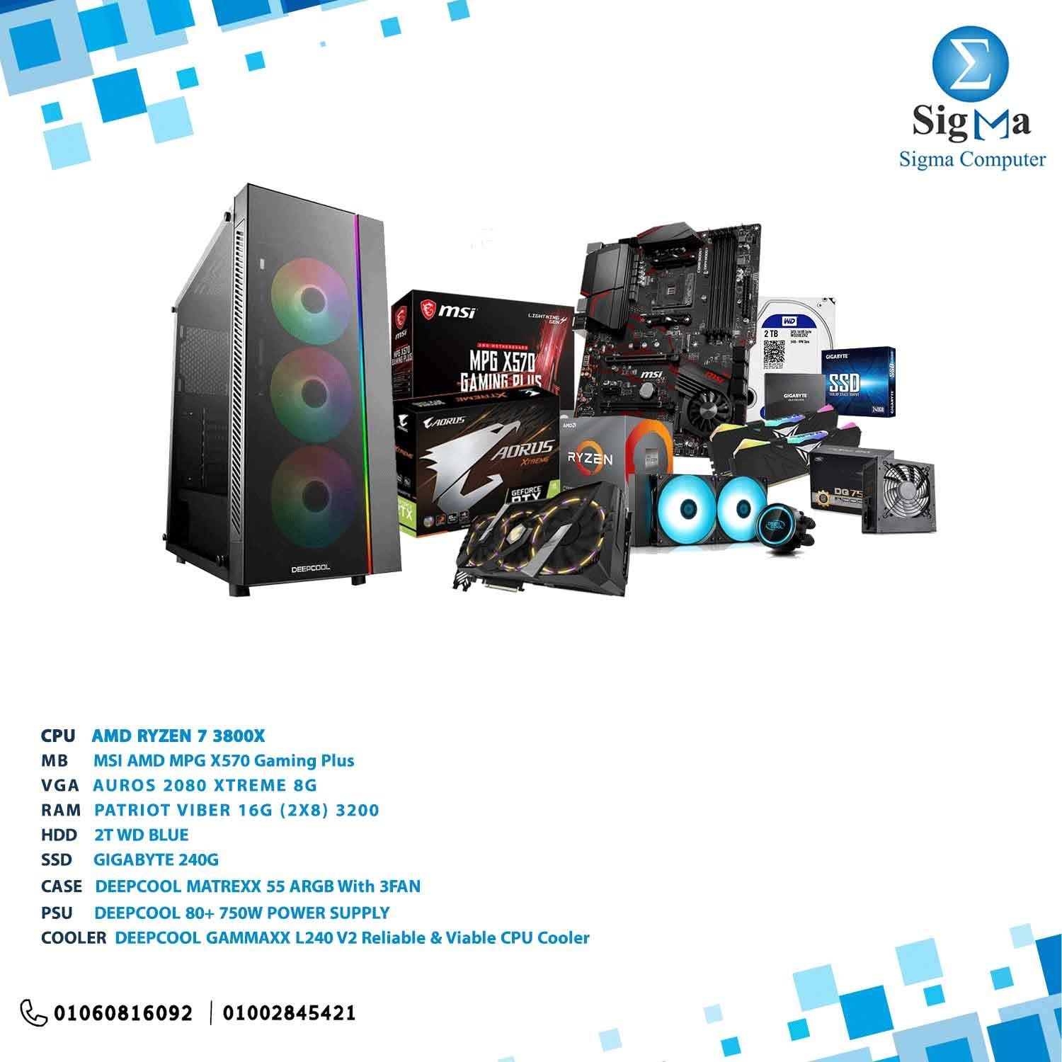 Bundle X570 With 2080 VGA And 3800X Ryzen - 16G - AMD | 34000 EGP ...
