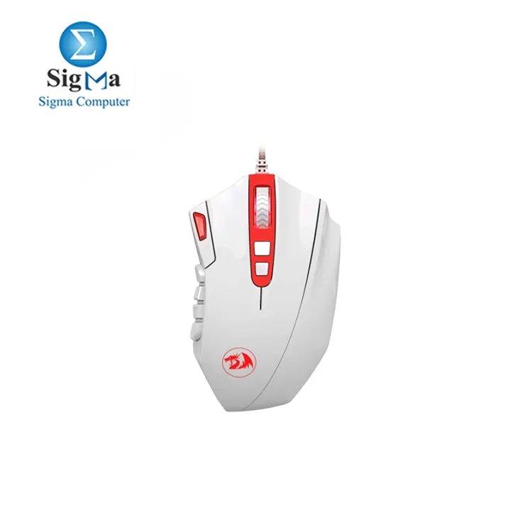 REDRAGON M901 Perdition Wired MMO RGB Gaming Mouse White - REDRAGON ...