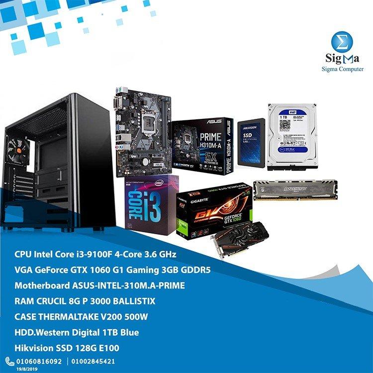 3100 F I3 Bundle - ASUS | 10175 EGP | Sigma Computer
