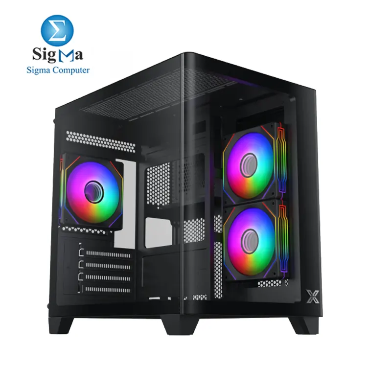 Xigmatek Pano M Nano 3GF M-ATX Case - XIGMATEK | 1650 EGP | Sigma Computer