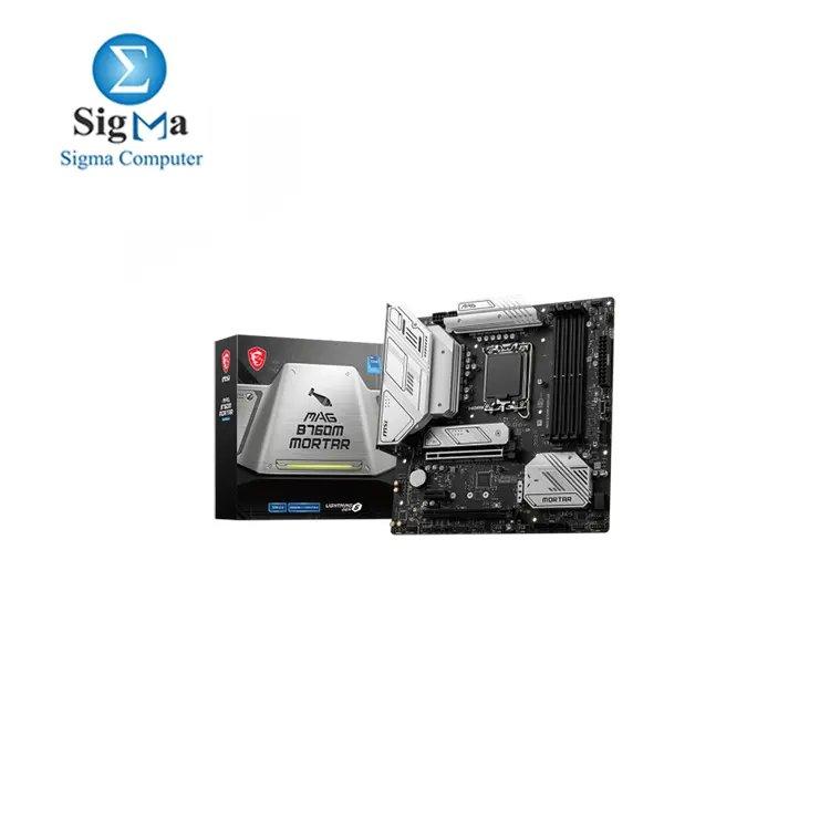 MSI INTEL B760M MAG MORTAR - MSI | 9450 EGP (7% OFF) | Sigma Computer