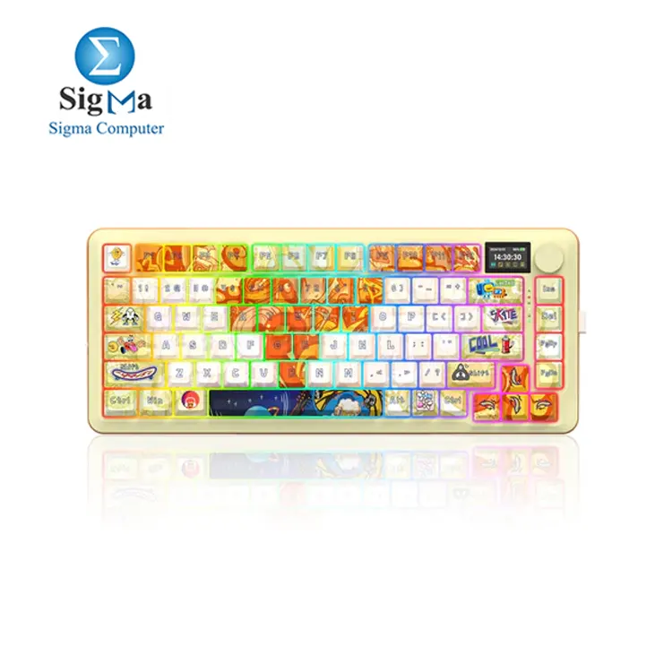 REDRAGON K708GF FLEKACT PRO RGB Gaming Wireless Mechanical Keyboard ...