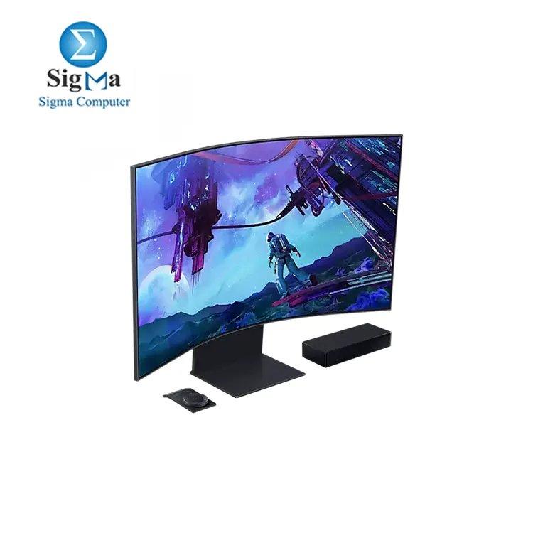 Samsung Odyssey Ark 2nd Gen (LS55CG970NUXEN): 55-Inch 1000R 4K UHD ...