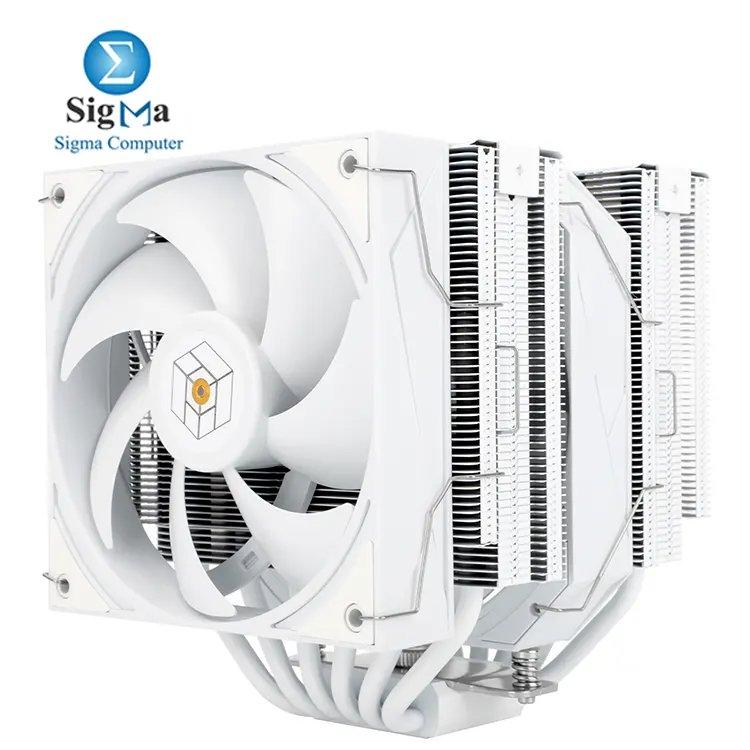 Thermalright Royal Pretor 130 WHITE – Dual tower cooler with 6×6mm ...