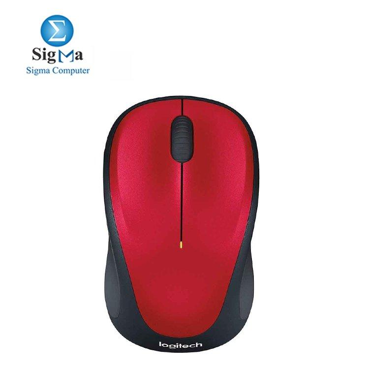 Logitech M235 Wireless Mouse ( Red ) - Logitech | 199 EGP (63% OFF ...