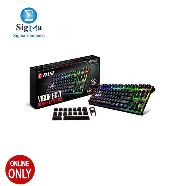 MSI Vigor GK70 CR US GAMING KEBOARD - MSI | 2050 EGP (2% OFF) | Sigma ...
