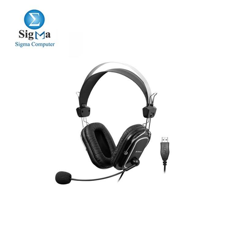 A4Tech Headset HU-50 - USB - A4 Tech | 450 EGP (39% OFF) | Sigma Computer