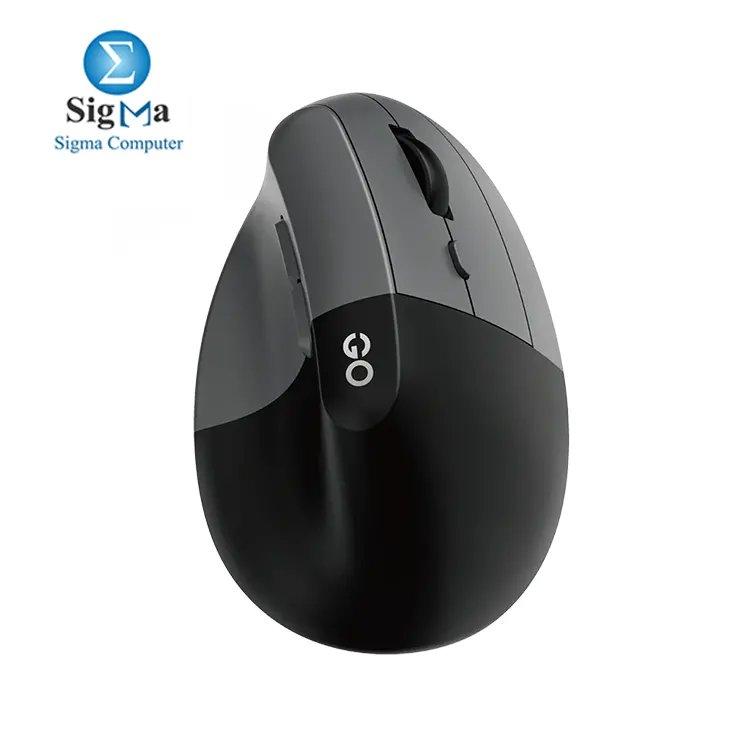 FANTECH W195R GO – Vertical dual-mode mouse (BT 5.1 & 2.4GHz), 57 ...
