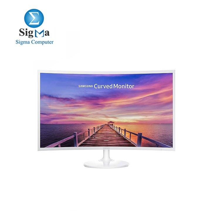 Samsung 32-inch Curved LED Monitor, White, LC32F391FWM - Samsung | 3700 ...