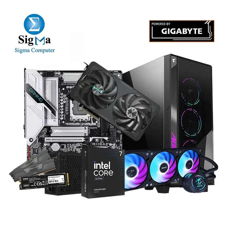 Powered by Gigabyte Build - Intel Core Ultra 7 265K - GIGABYTE B860M ...