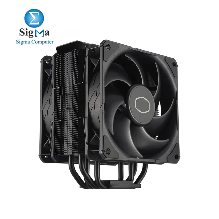 Cooler Master Hyper 212 Black X Duo CPU Air Cooler - Dual 120mm Fans ...