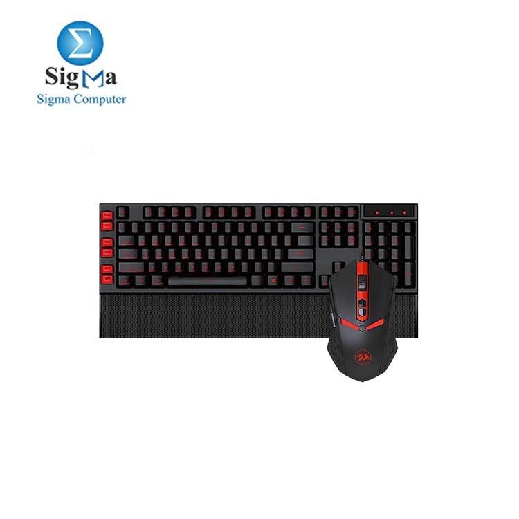 Redragon S102 YAKSA USB Programmable Gaming Keyboard, 7 Color Backlight ...