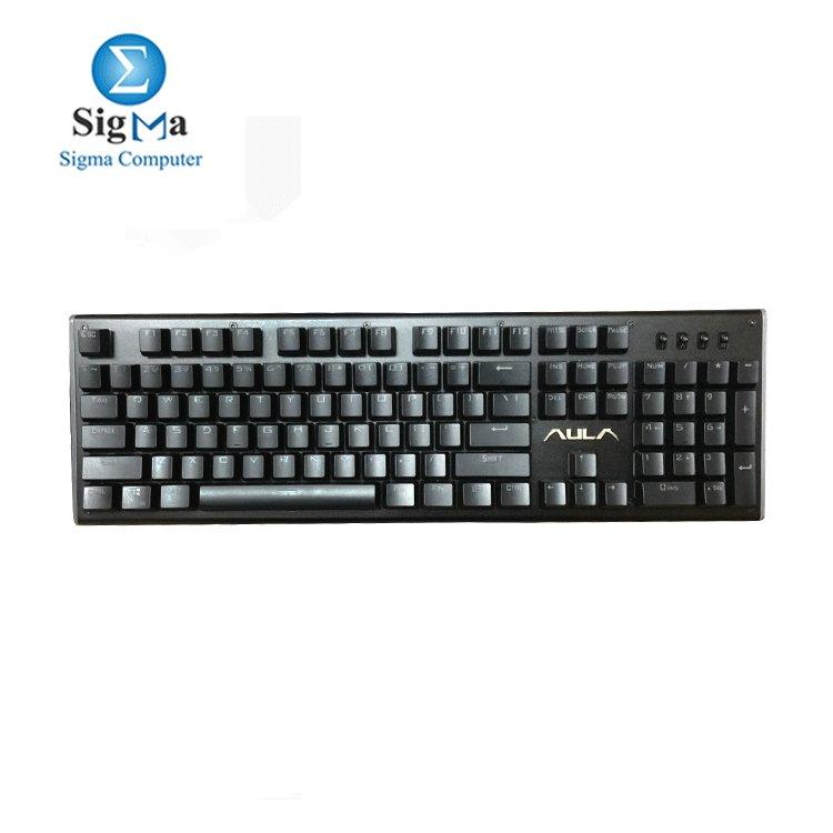 KEYBOARD AULA MECHANCAIL SI 2056 BLACK/BLACK BLUE RAINBOW - Aula | 349 ...