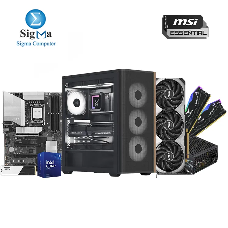 Powered By Msi Essential MSI PRO B860-P WIFI - Intel Core Ultra 5 225F ...