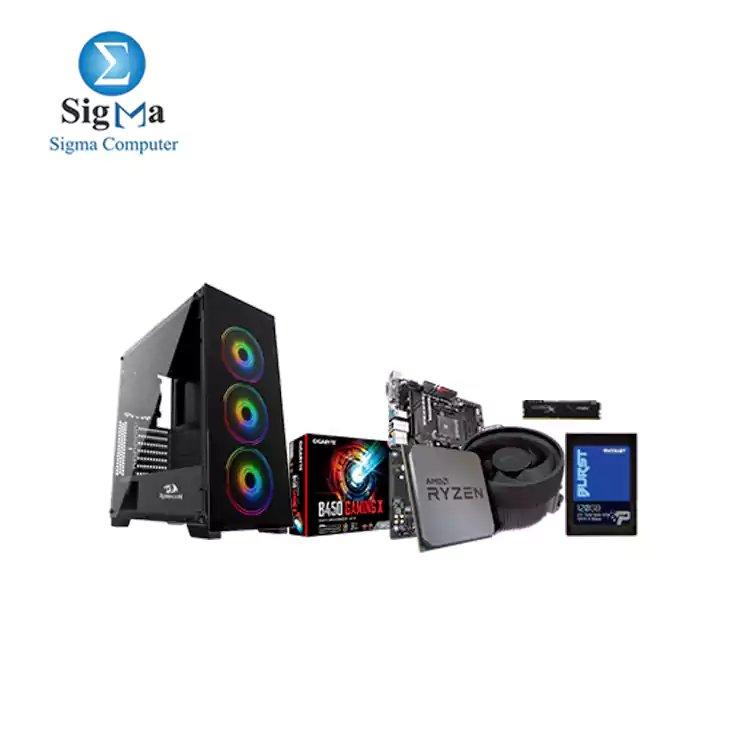 BUNDLE B450M GAMING - Ryzen 5 3400G TRAY - Fury 8GB DDR4 - Patriot SSD ...