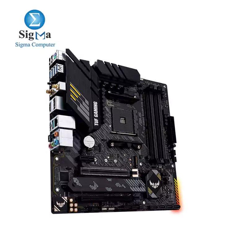 AMD B550 (Ryzen AM4) micro ATX gaming motherboard with PCIe 4.0, dual M ...