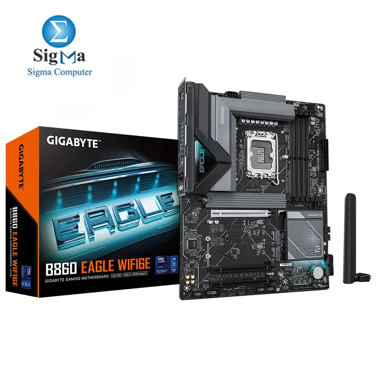 GIGABYTE B860 EAGLE WIFI6E - Gigabyte | 10000 EGP | Sigma Computer